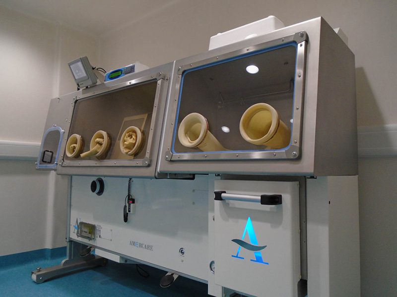 Southend Tc Dispensing Isolators installed